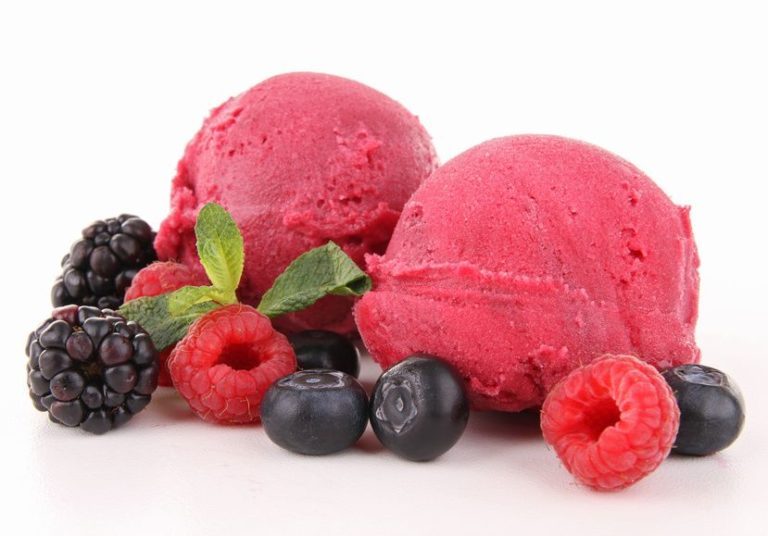 Sorbet Fruits Rouges - Glaces La Fermière